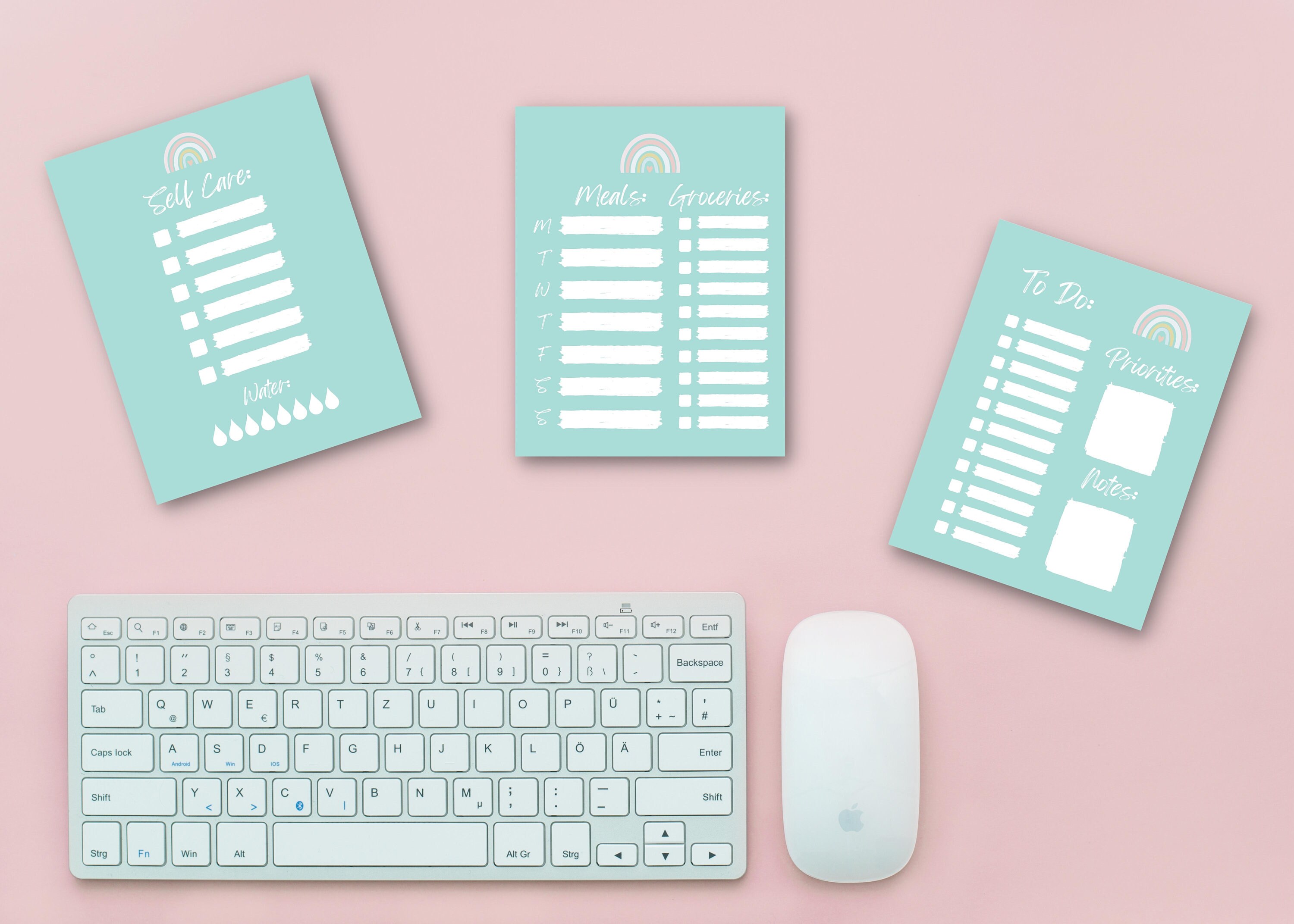 Grocery Self Care to Do Lists Printable Instant Digital - Etsy