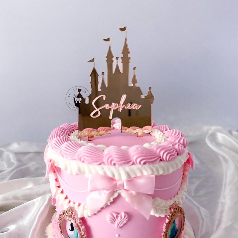 Custom Castle Cake Toppers - Etsy