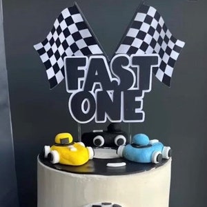 Fast One Birthday Cake Topper, Fast One Birthday, Fast One Party Decor ...