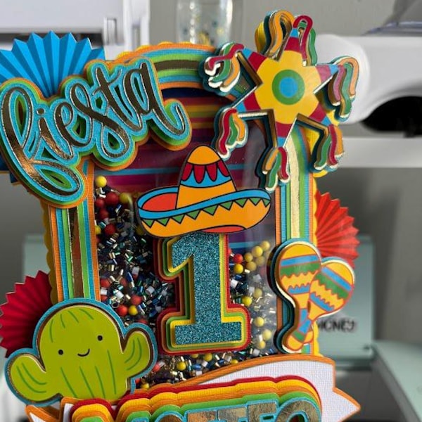 Fiesta Cake Topper - Etsy