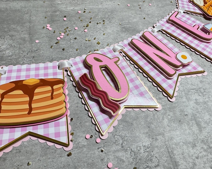 Breakfast Party Garland Brunch Party Garland - Etsy