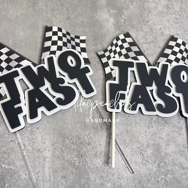 Two Fast Birthday - Etsy