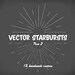 Set of 15 Vector Starburst Elements Ai Eps Png Instant Download - Etsy