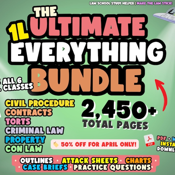 LawSchoolStudyHelper - Etsy