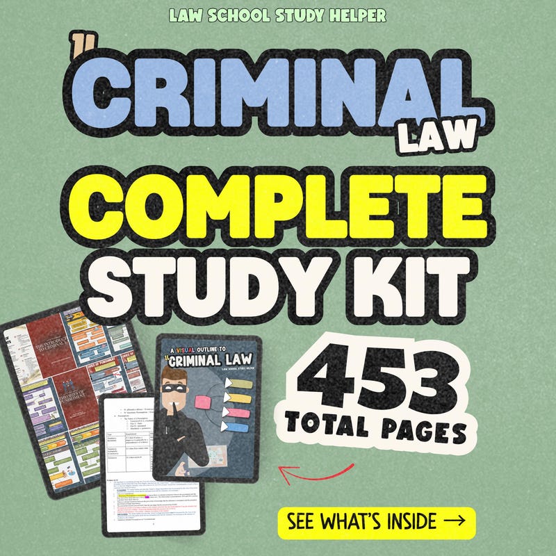 Criminal Justice Study - Etsy UK