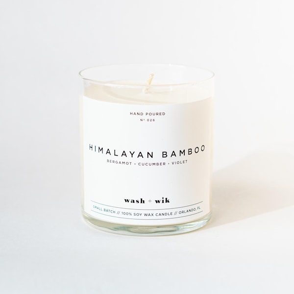 Himalayan Bamboo Candle - Etsy