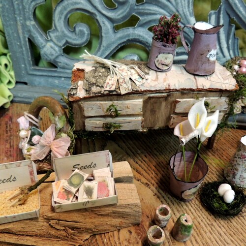 Pink Fairy Bridge Fairy Garden Fairy House Fairy | Etsy UK