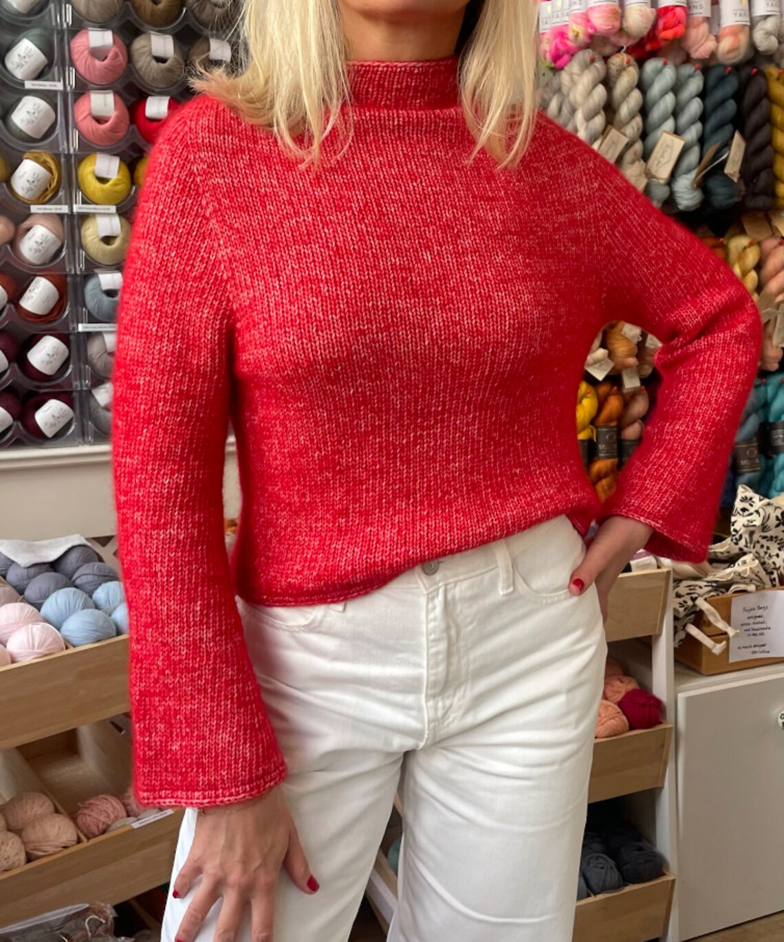 DIGITAL KNITTING PATTERN Pdf File Winnie Sweater - Etsy