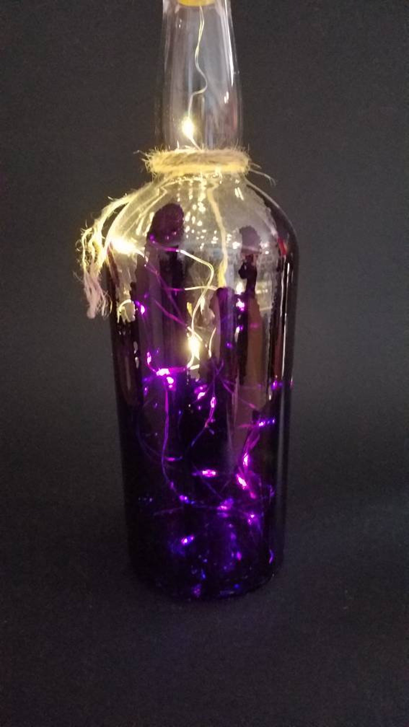 Halloween Decor Poison Prop Bottle with Fairy Lights | Etsy