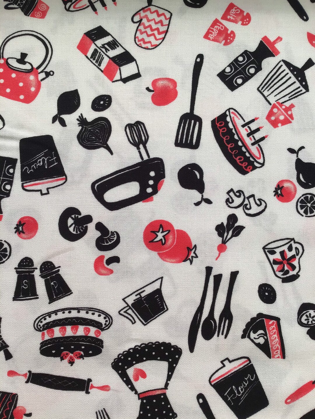 Cotton Fabric cooking - Etsy