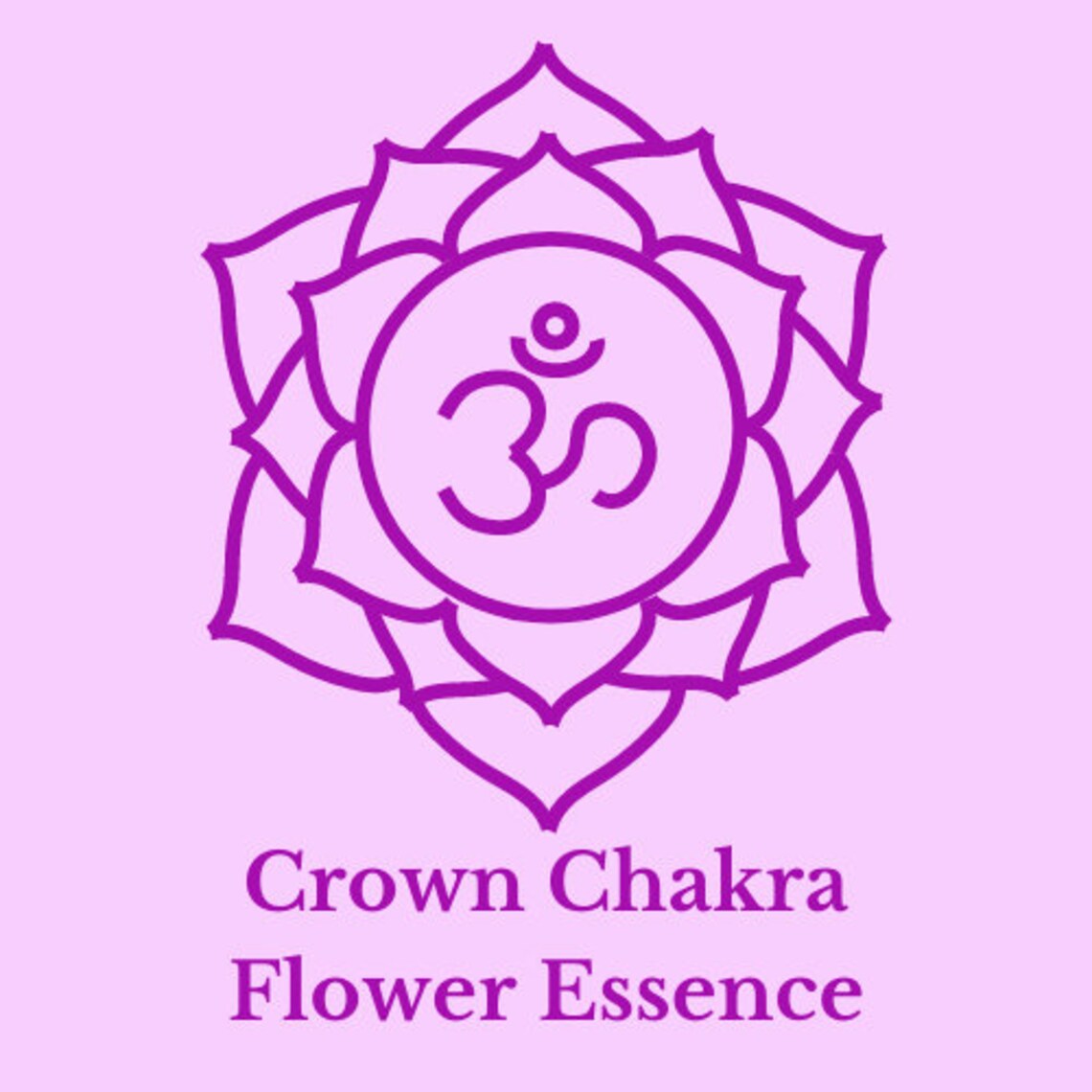 Crown Chakra, Flower Essence Blend, Sahasrara - Etsy