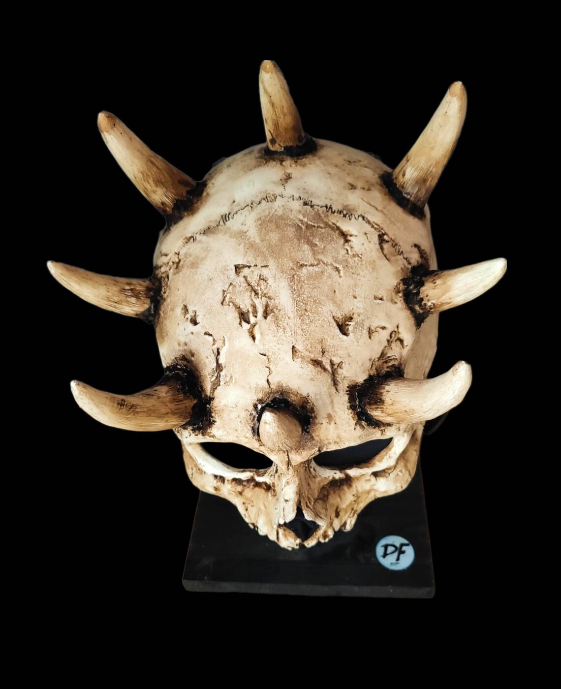 HESTRUM Handmade Demon King Mask - Etsy