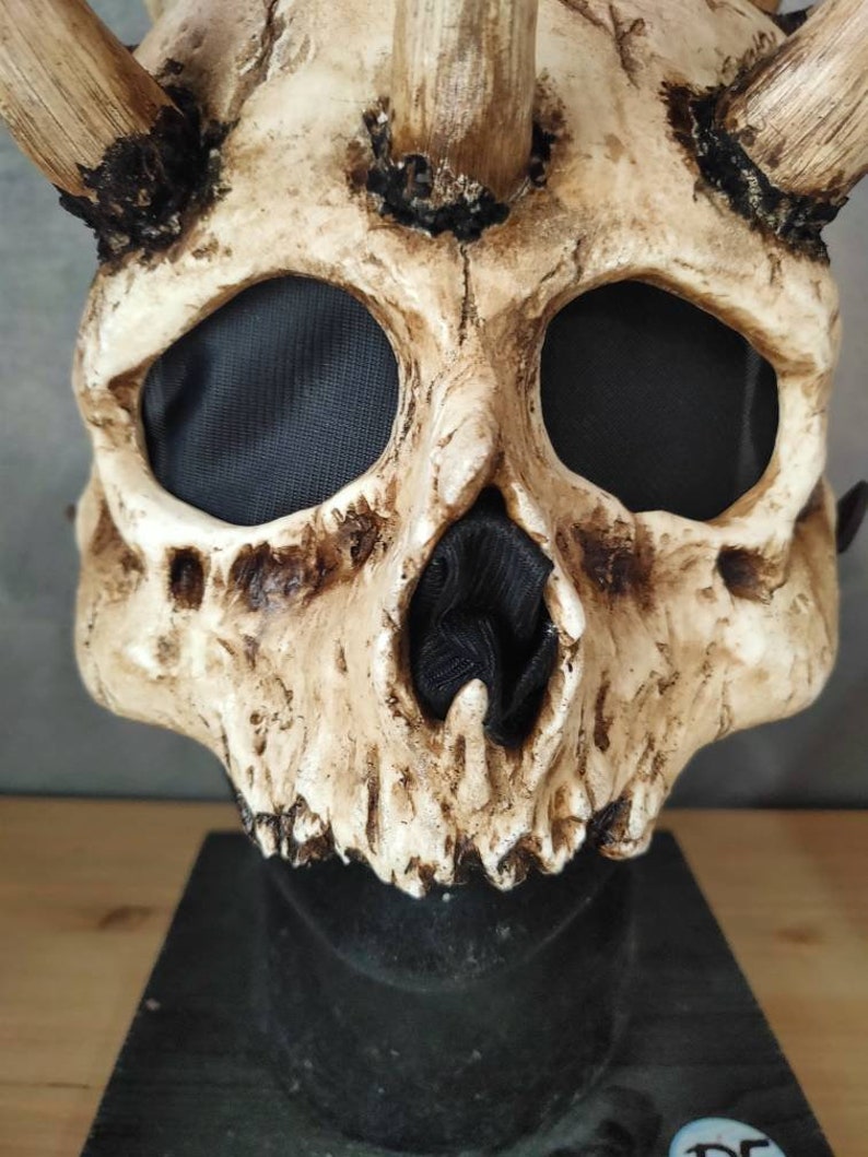 HESTRUM Handmade Demon King Mask - Etsy