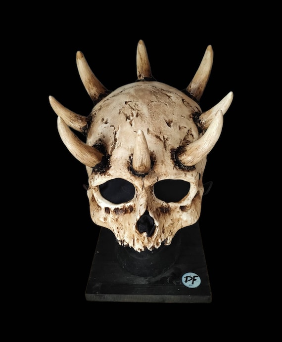 HESTRUM Handmade Demon King Mask - Etsy