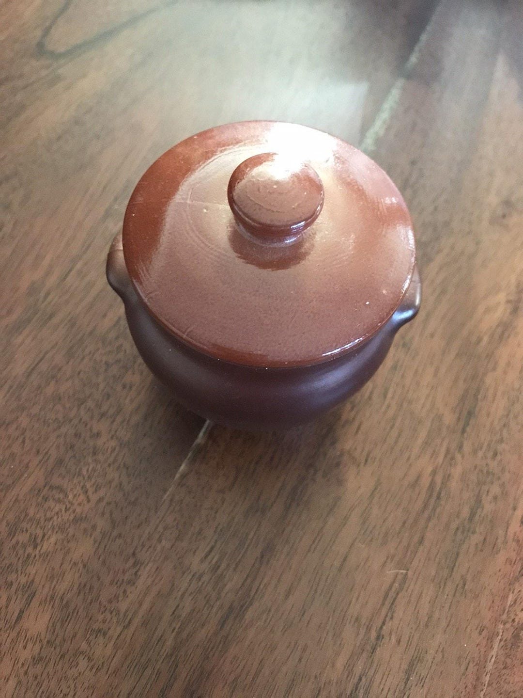 Vintage Duchess Cheese Crock – Brown Glass Pot-retro Kitchen ...