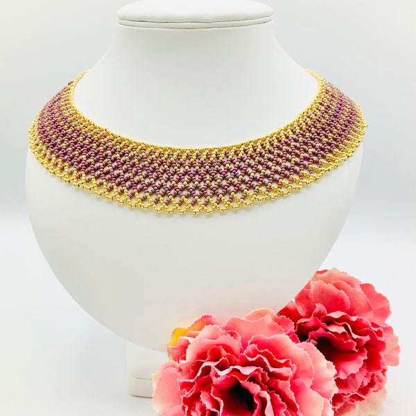 Netted Necklace - Etsy