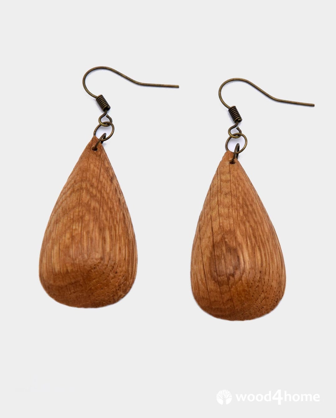 Carved Wooden Earrings, Modern Earrings, Wood Earrings, Nature Jewelry ...