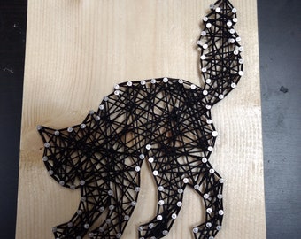 Cat string art | Etsy