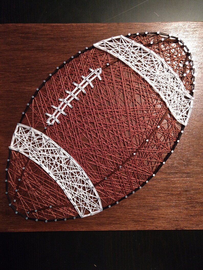 Football String Art | Etsy