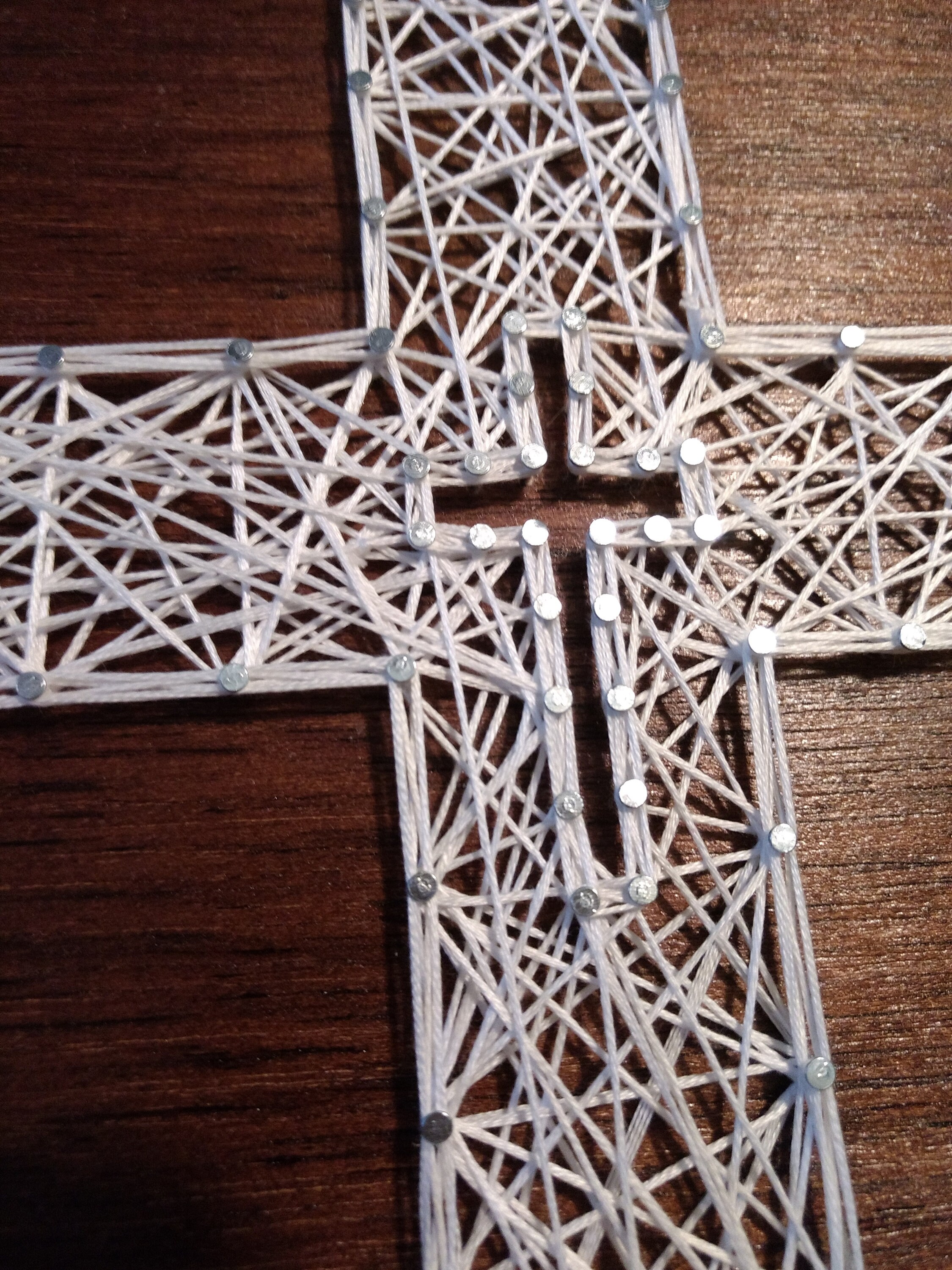 Cross String Art | Etsy