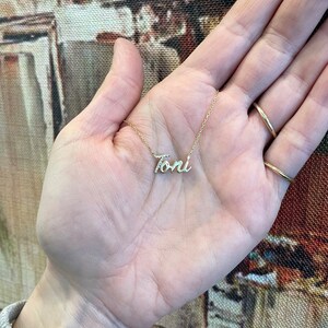 Custom Name Necklace With Your Name - Handcrafted Name Pendant - Pave ...