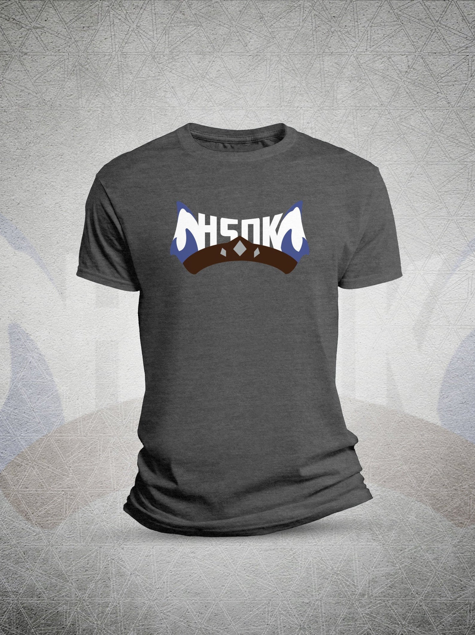 Ahsoka Headdress Reflective T-shirt - Etsy