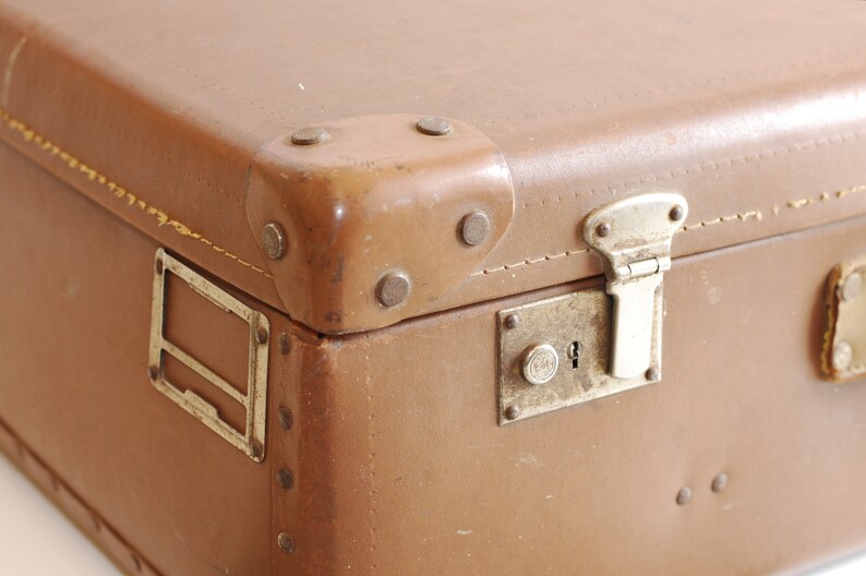 Vintage French Travel Suitcase, Large Luggage ,brand Design, French ...