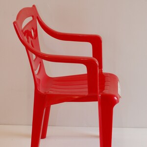 Vintage Kids Chair Italy Design Smiley Face Child Furniture Display ...