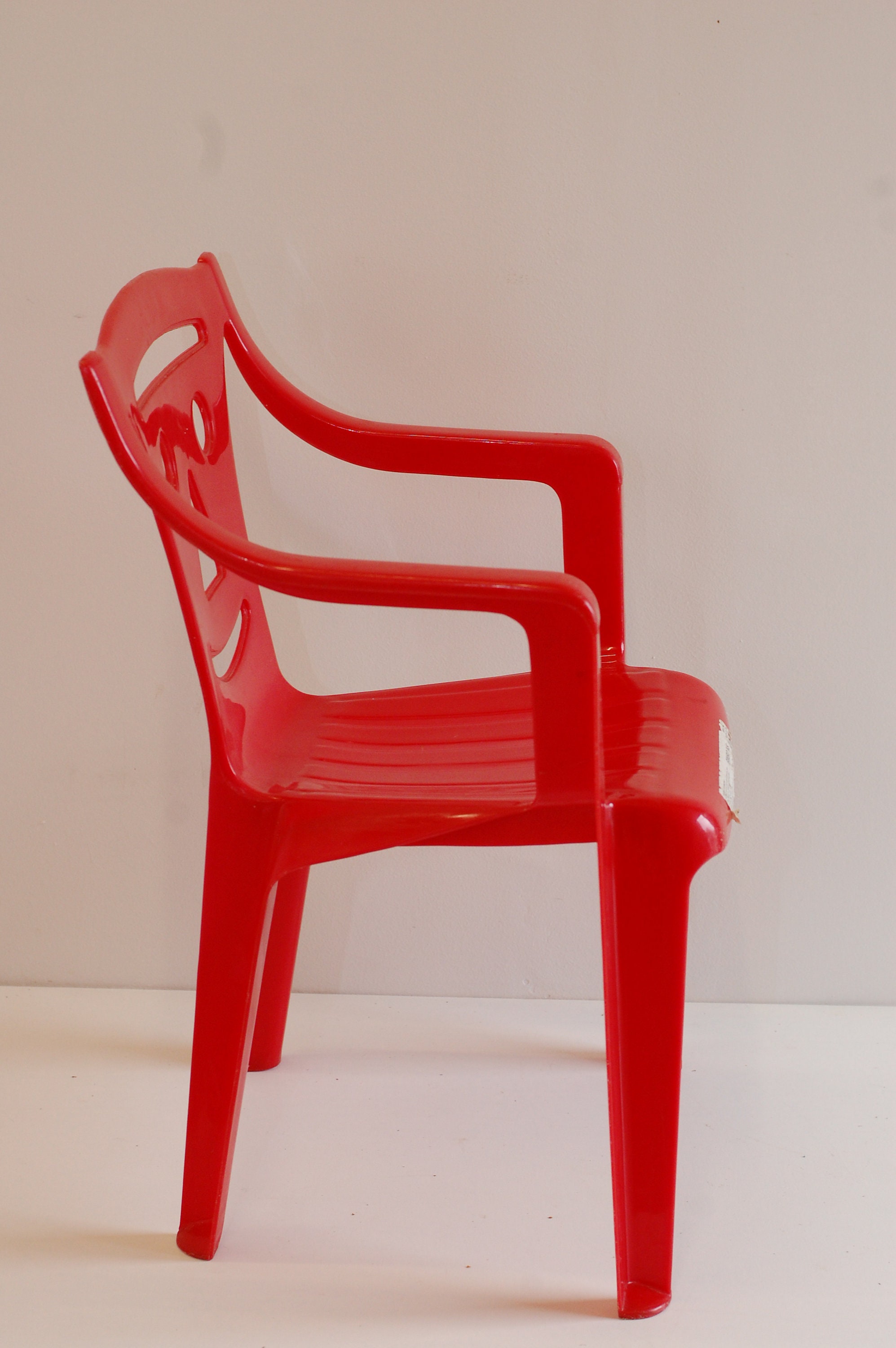 Vintage Kids Chair Italy Design Smiley Face Child Furniture - Etsy