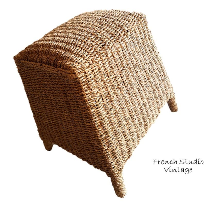 Wicker Stool - Etsy