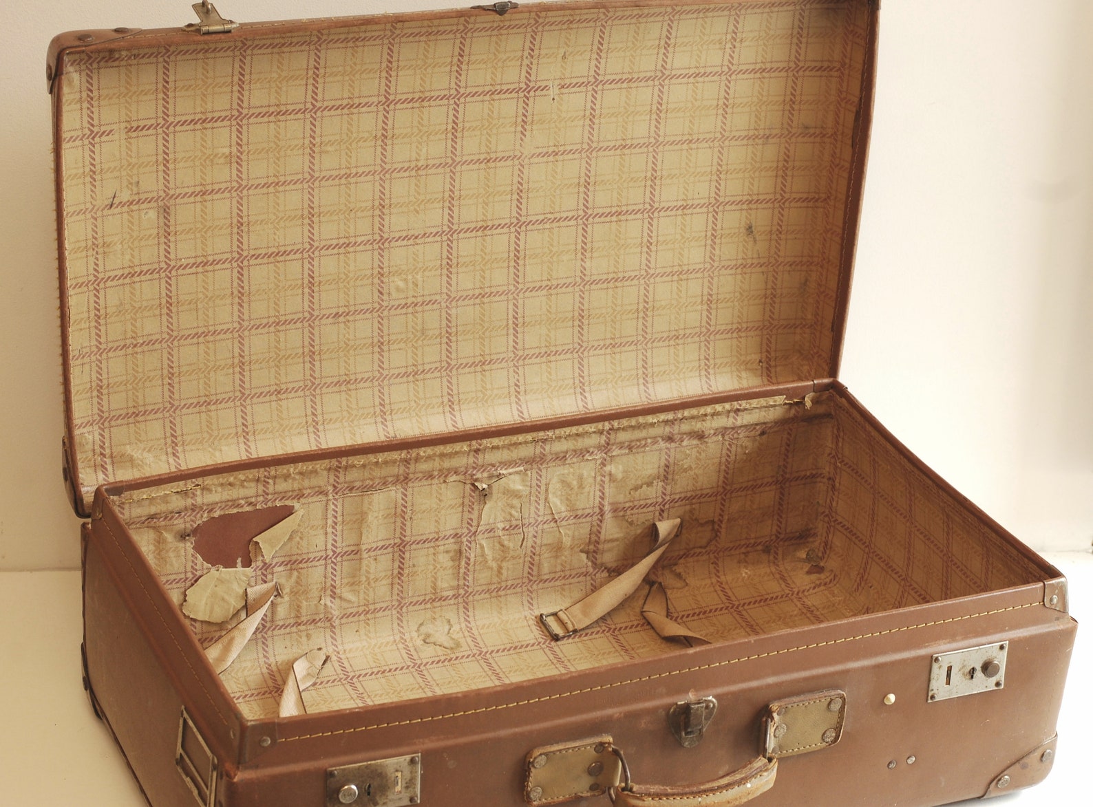 Vintage French Travel Suitcase, Large Luggage ,brand Design, French ...