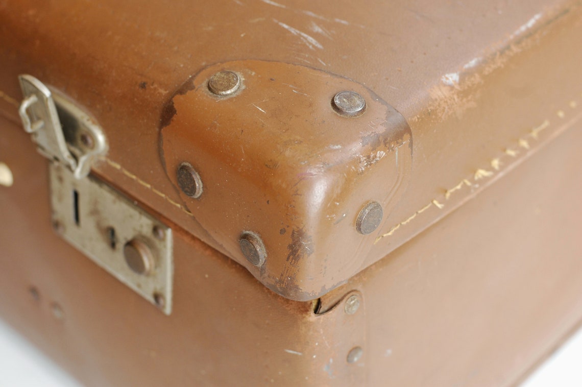 Vintage French Travel Suitcase, Large Luggage ,brand Design, French ...