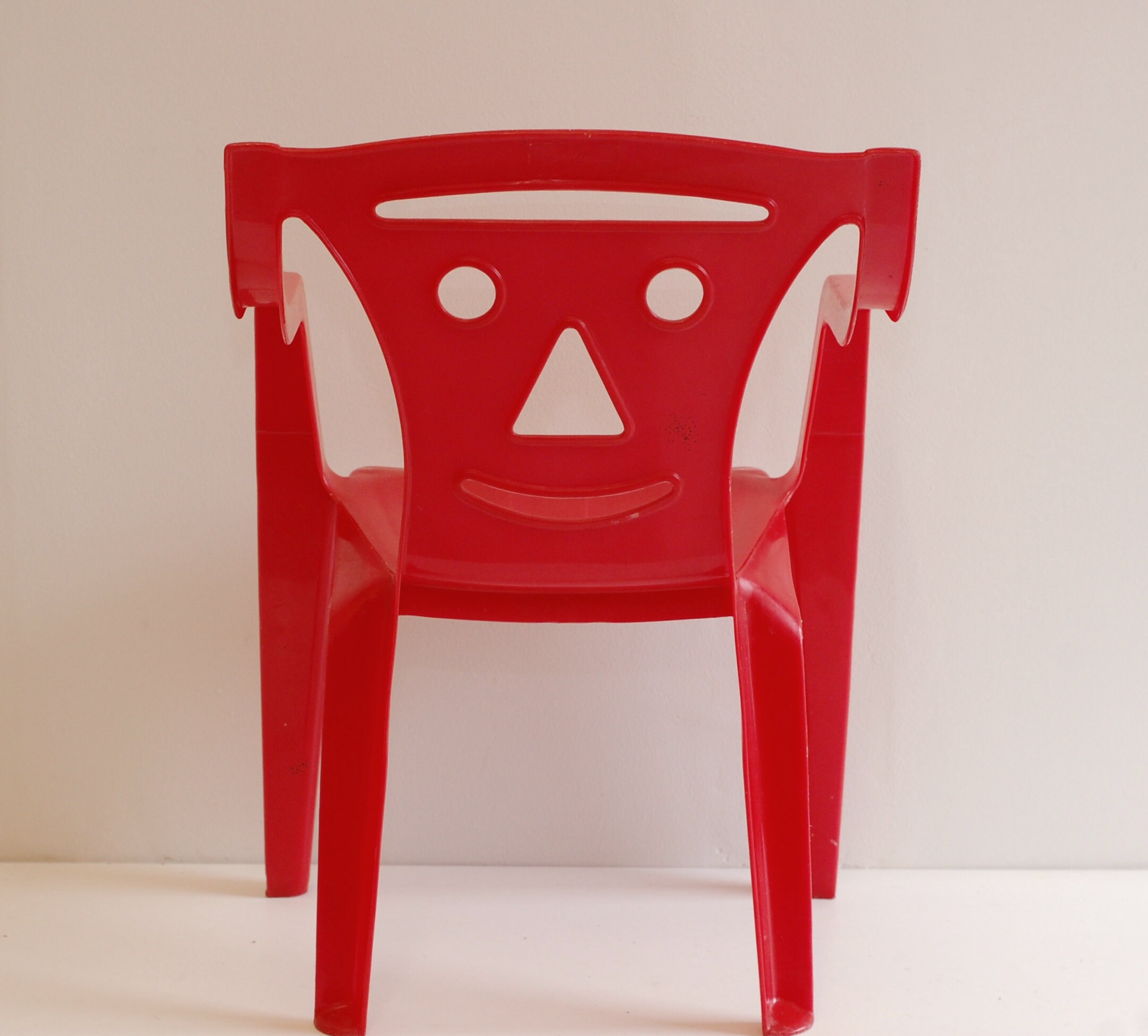 Vintage Kids Chair Italy Design Smiley Face Child Furniture - Etsy