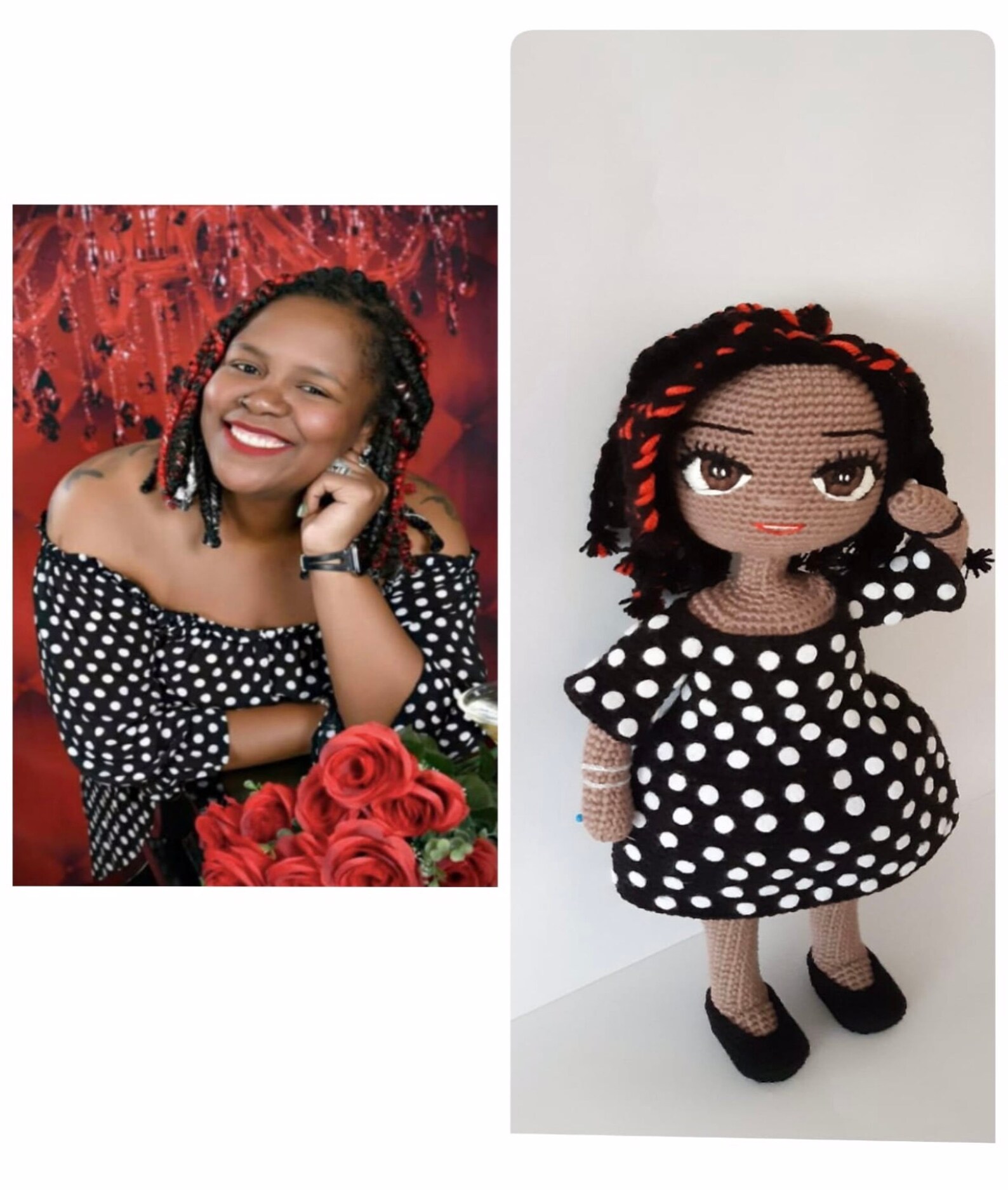 Personalized Doll Portrait Doll Amigurumi Doll Look Alike - Etsy