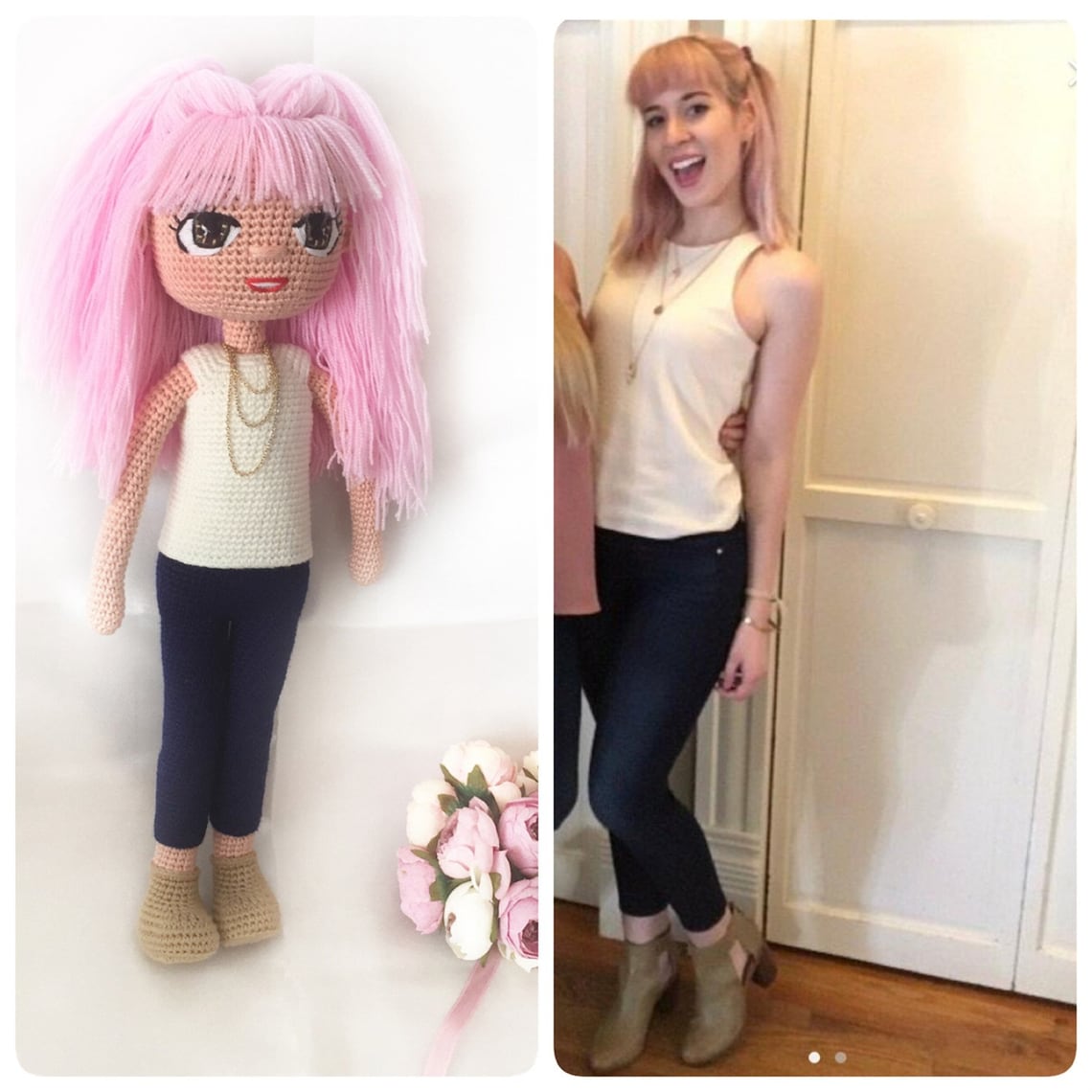 Look Alike Doll Personalized Doll Mini Me Doll Portrait - Etsy