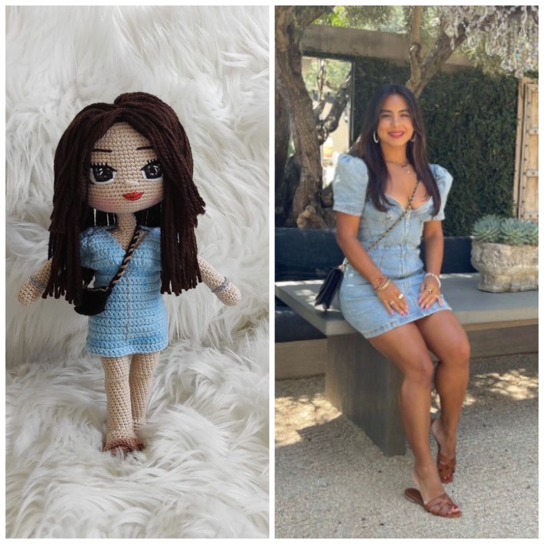 Personalized Doll Portrait Doll Amigurumi Doll Look Alike Doll Crochet ...