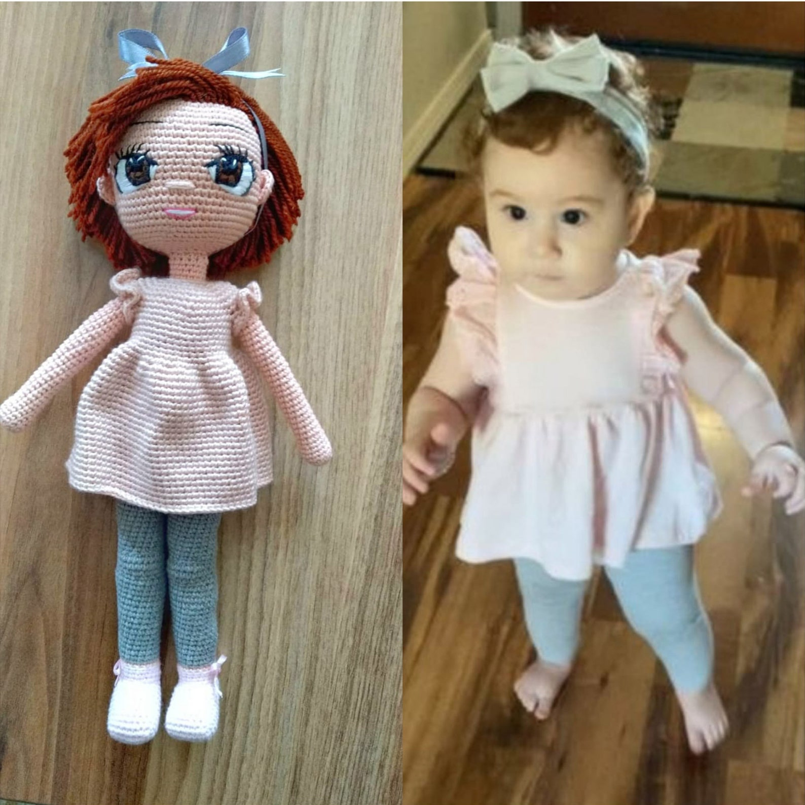 Custom Baby Doll Mini Me Doll Personalized Doll Look Alike | Etsy