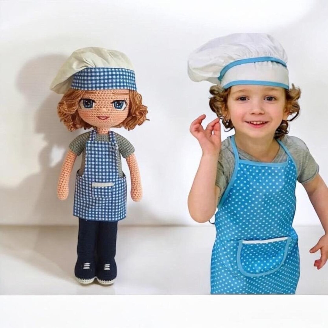Custom Crochet People Doll, Look a Like Doll of Someone, Personalized ...