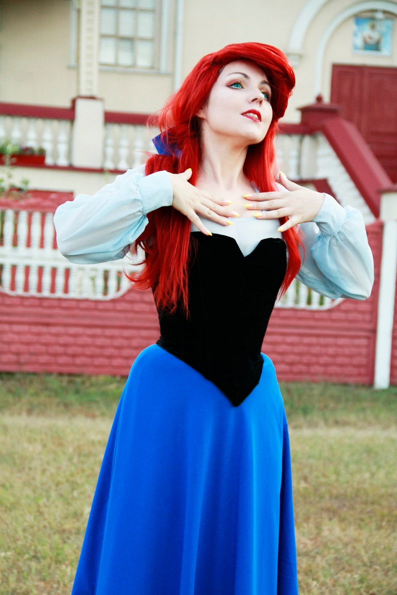 Ariel. Cosplay Ariel. Ariel City Dress. Mermaid. Princess Ariel Adult ...