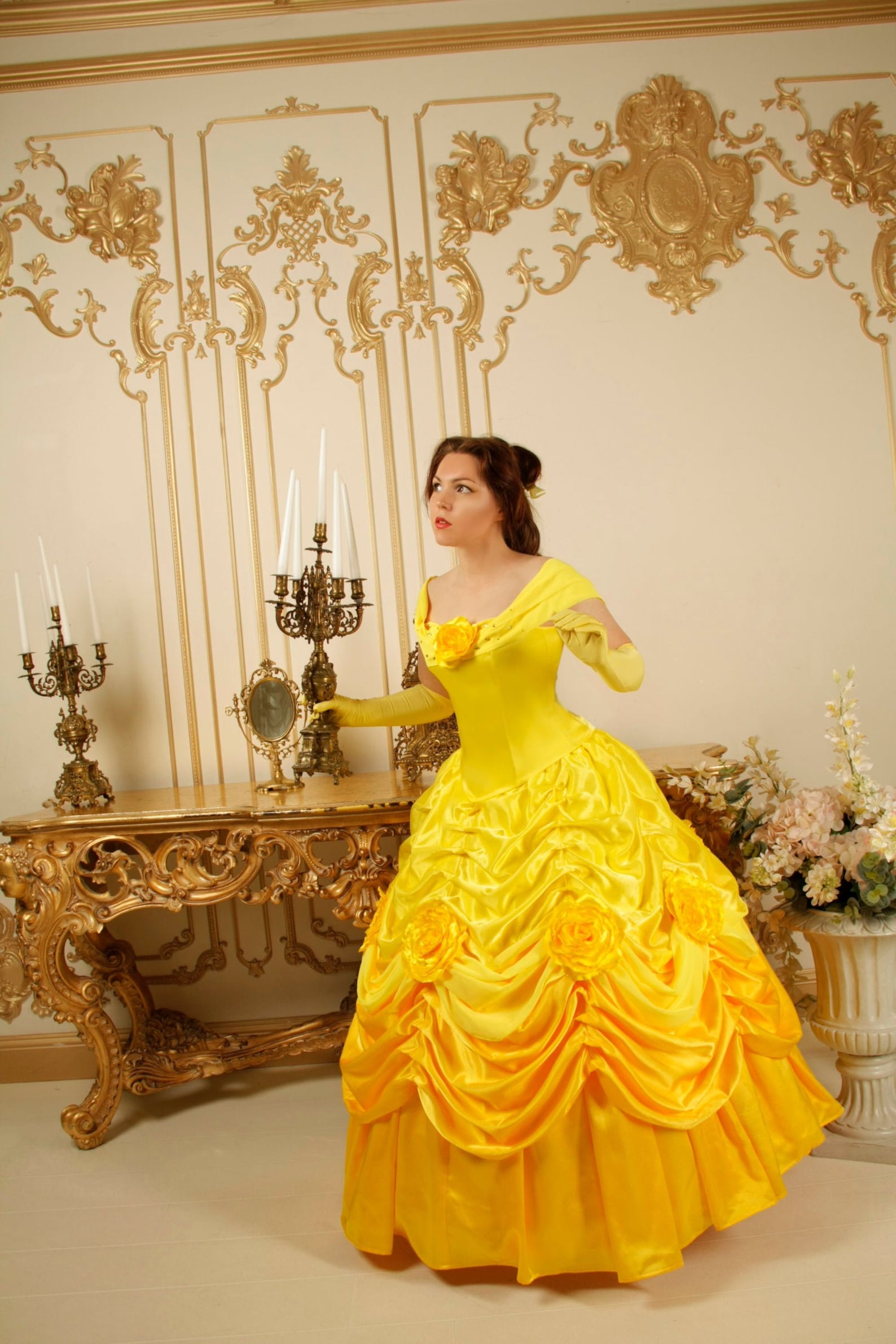 Belle's Dress Costume. Adult Belle Cosplay Costume. Belle. Princess ...