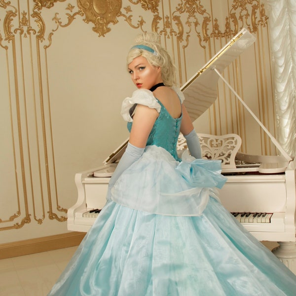 Cinderella Dress Adult Etsy