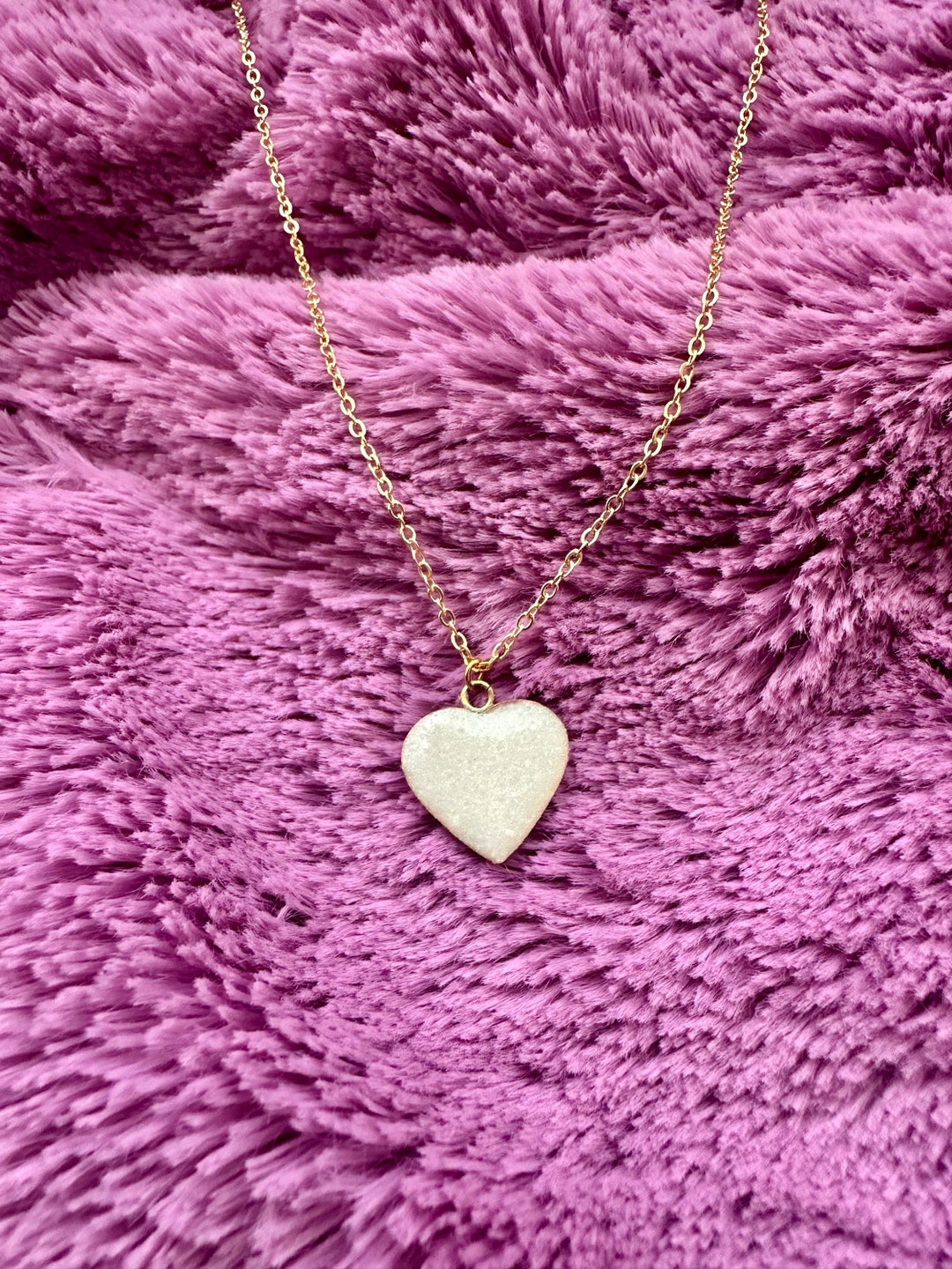 Mother’s Milk Necklace, Gold Plated Heart Pendant Necklace, DIY Milk ...