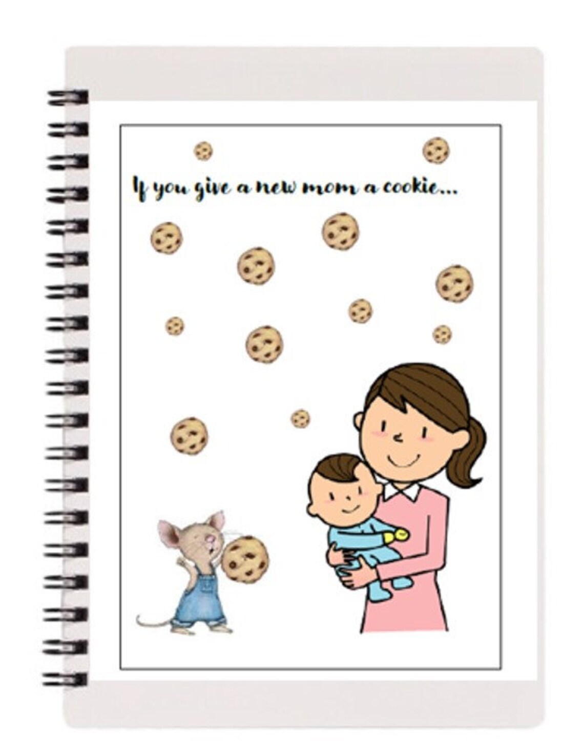 If You Give a New Mom A Cookie I Instant PDF Download I Book Template ...