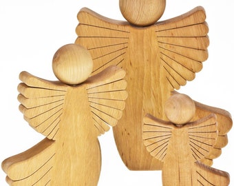 Engel aus holz | Etsy