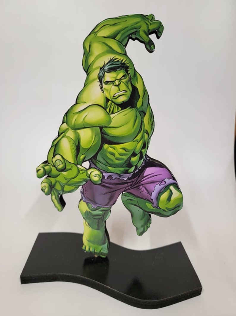 Super Hero Stand up Birthday Centerpieces - Etsy