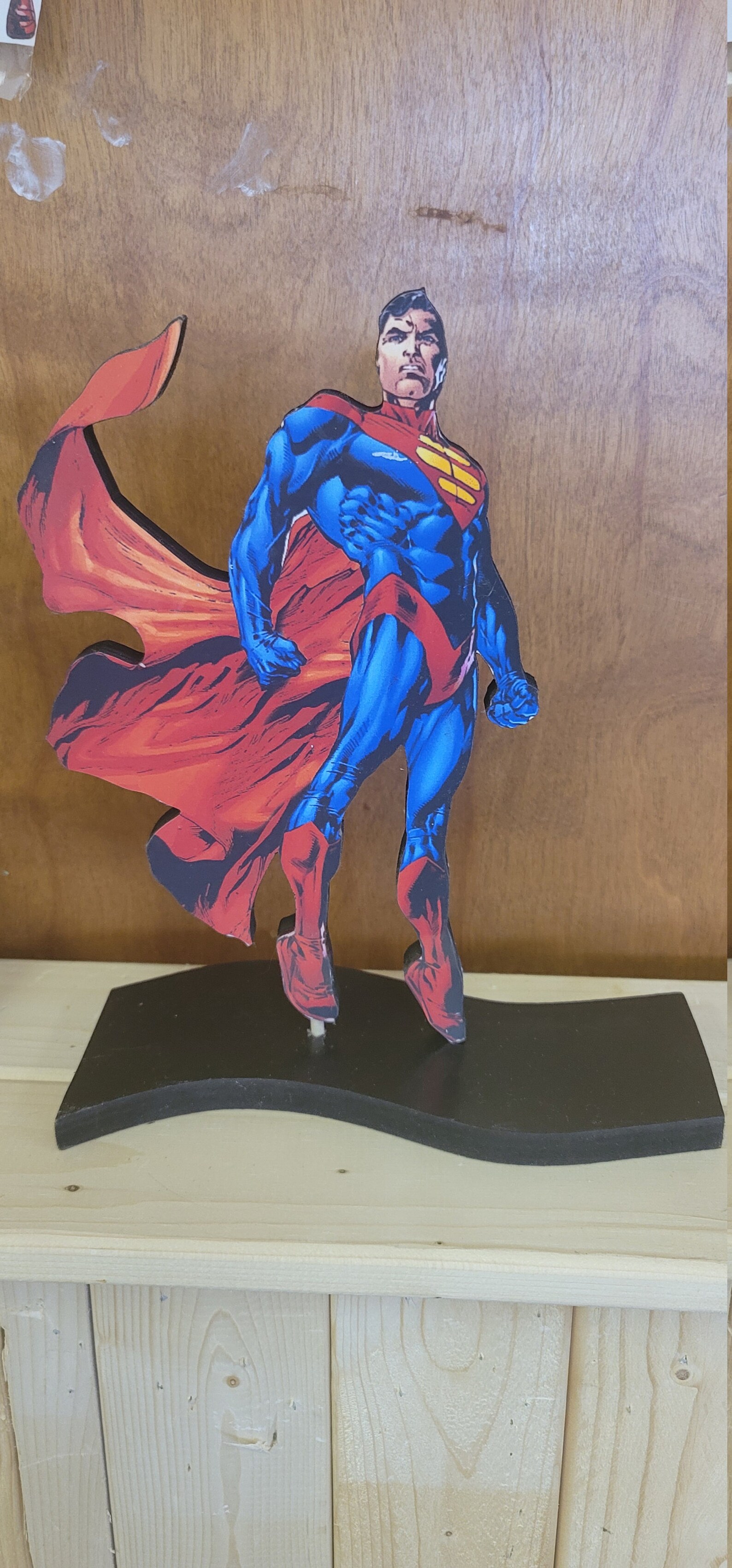 Super hero stand up birthday centerpieces | Etsy