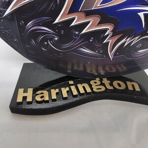 Baltimore Ravens Stand-up Plaque- Party Centerpiece & Shelf Sitter ...