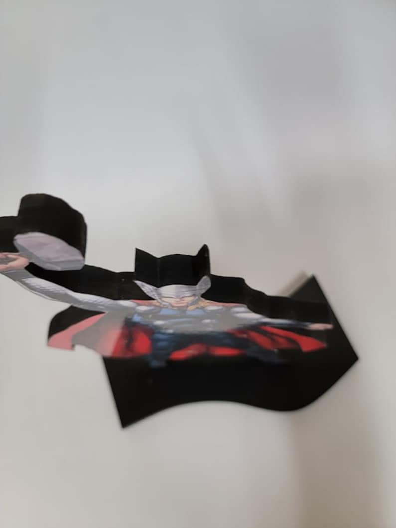Super Hero Stand up Birthday Centerpieces - Etsy