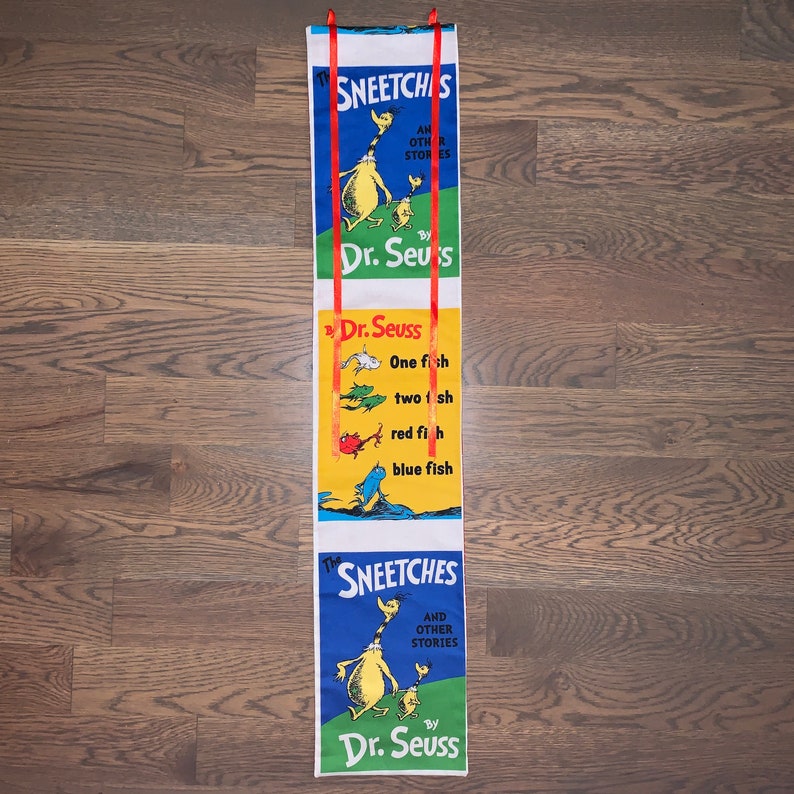 Dr. Seuss Classroom Door Window Curtain - Etsy