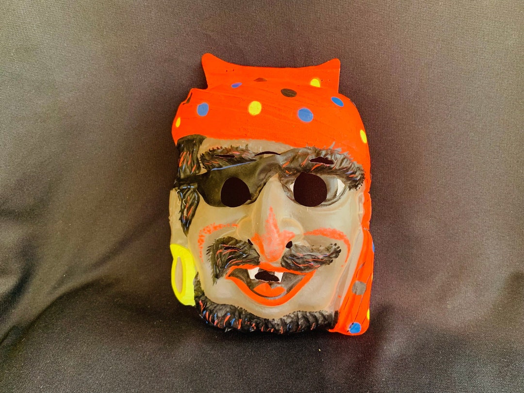 Collegeville Ben Cooper Pirate Mask - Etsy